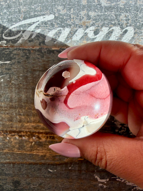 Gorgeous Mookaite Sphere from Australia | Opt P – ColdBrewCrystals